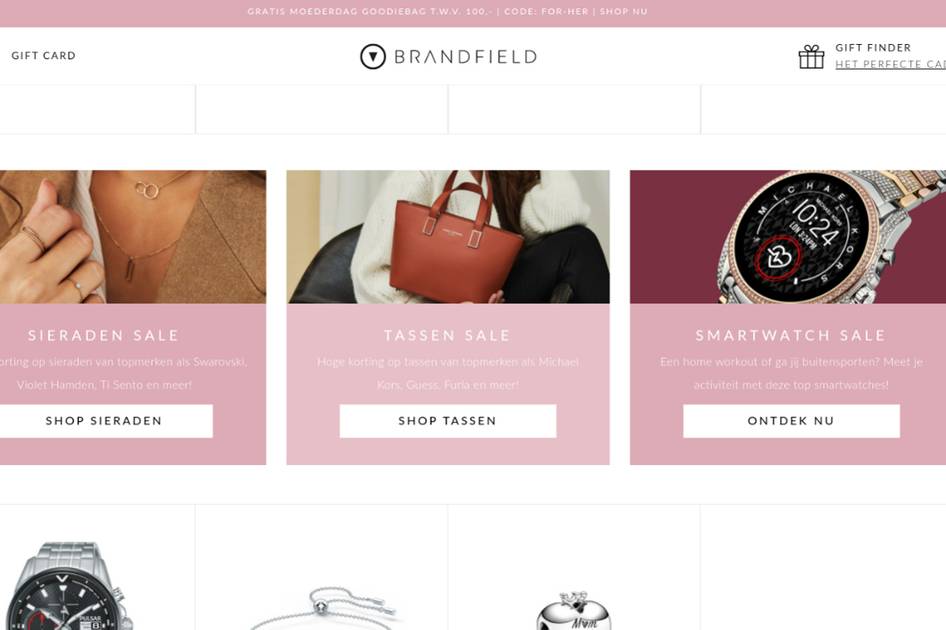 ‘Datalek bij online accessoire-platform Brandfield’