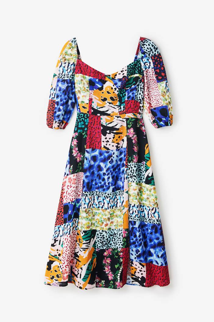 Animal print A-line dress | Desigual