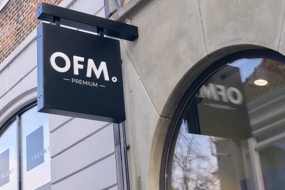 Binnenkijken bij de eerste OFM. Premium winkel