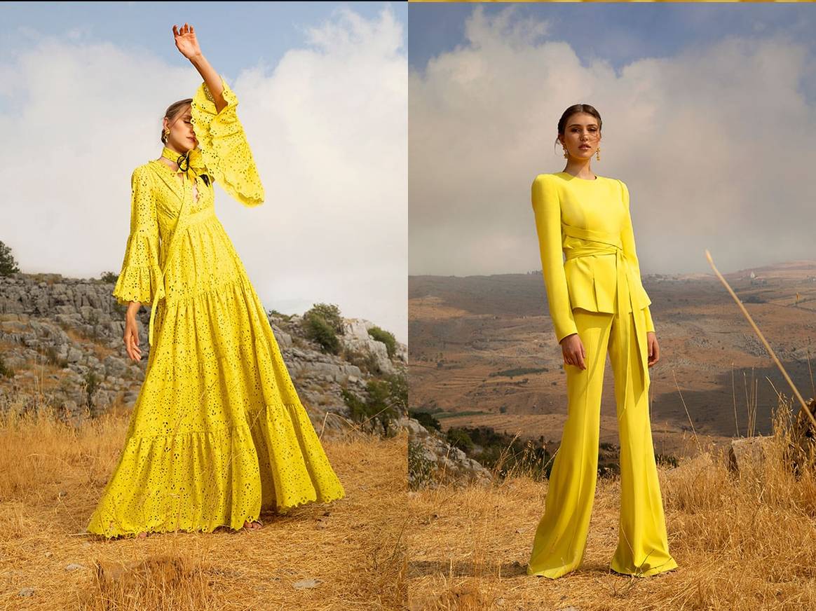 Spotted on the catwalk: Pantone's colors of the year 2021