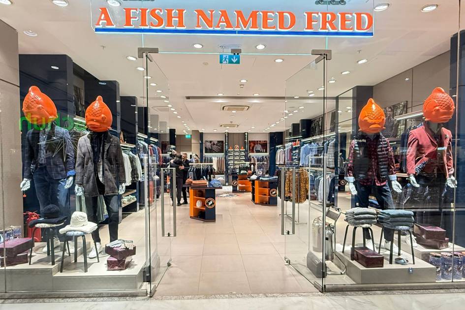 A fish named Fred opens 8th brand store at Brent Cross Shopping Centre ...