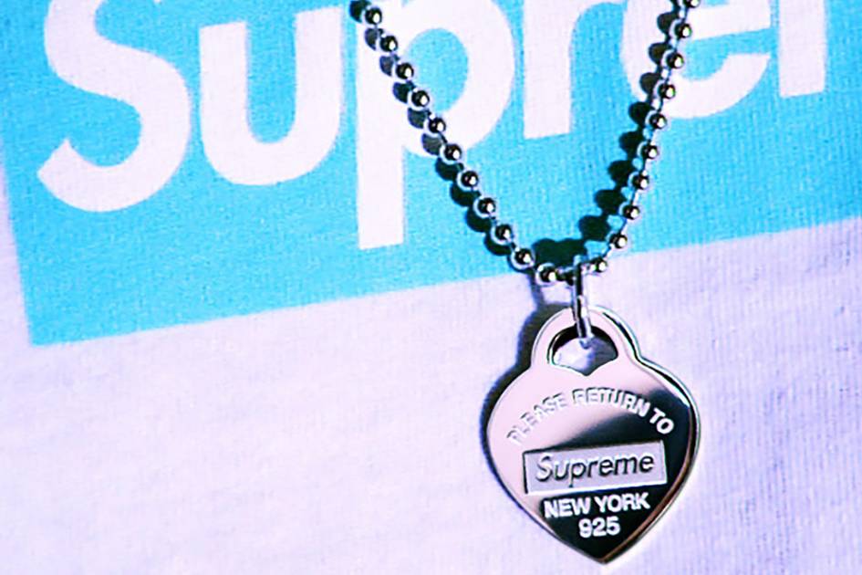 Supreme unveils jewellery collaboration with Tiffany & Co.
