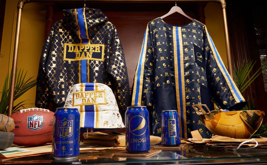 Pepsi collaborates with Dapper Dan on NFL capsule collection