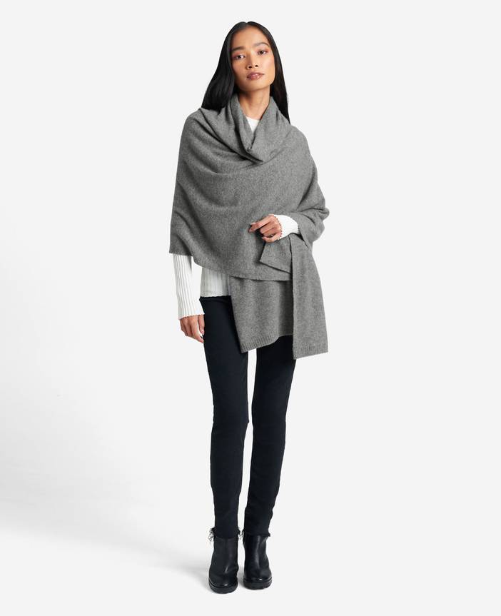 | Site Exclusive! Pure Cashmere Multi-Wear Wrap | Kenneth Cole