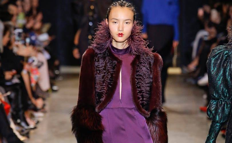 Spotted on the catwalk: Pantone x Prince Purple