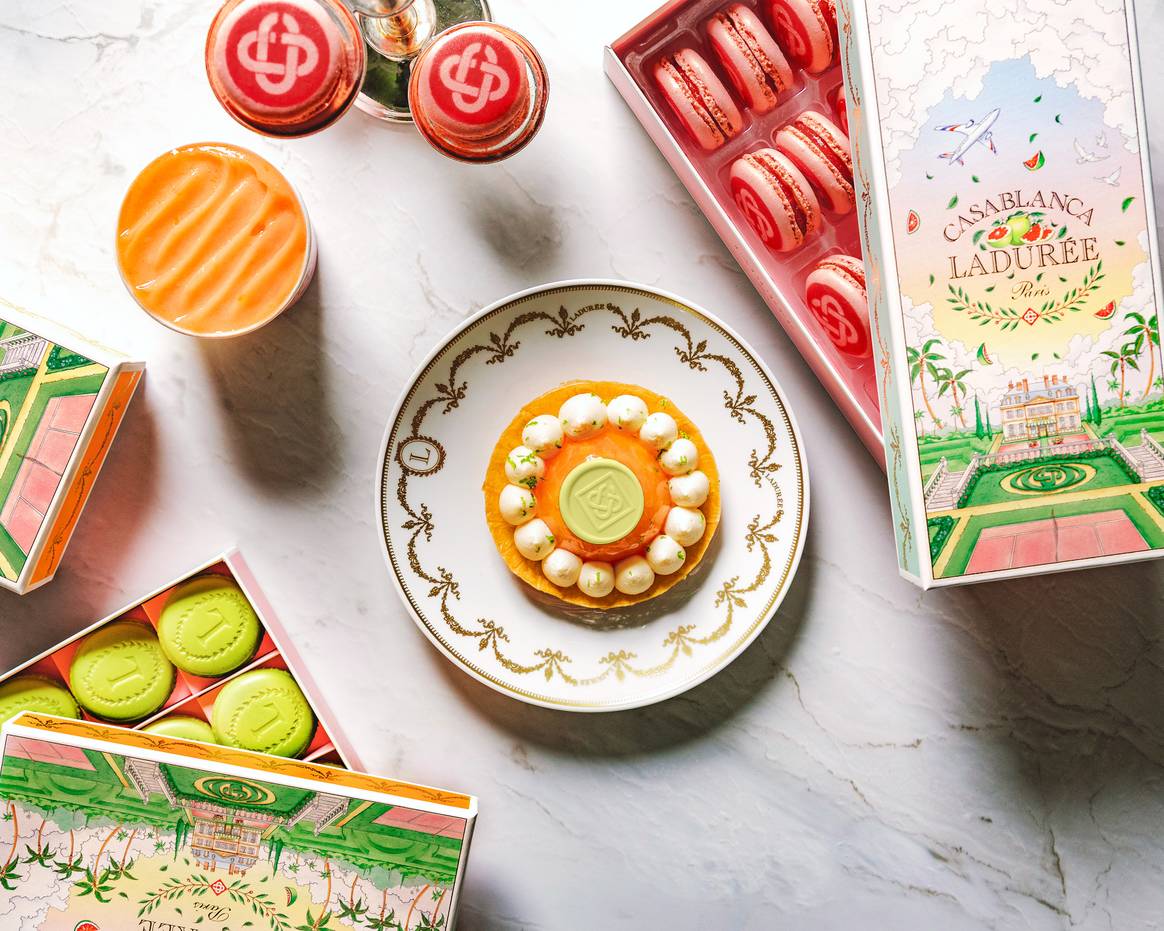 Ladurée x Casablanca: “When fashion meets indulgence”