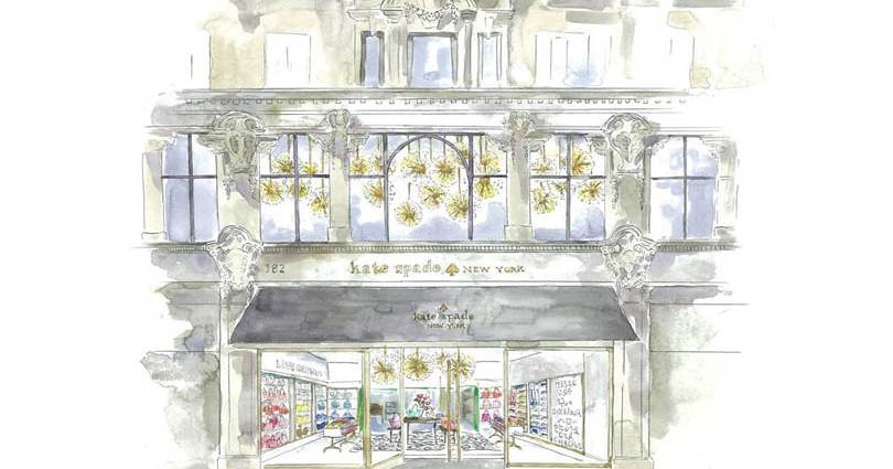 Kate Spade opens flagship store on Regent Street
