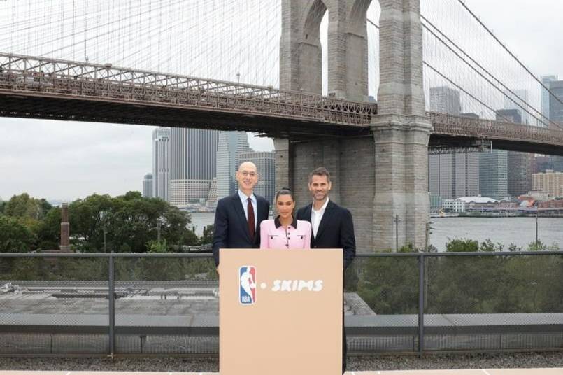 Skims becomes official underwear partner for the NBA, WNBA, and USA ...