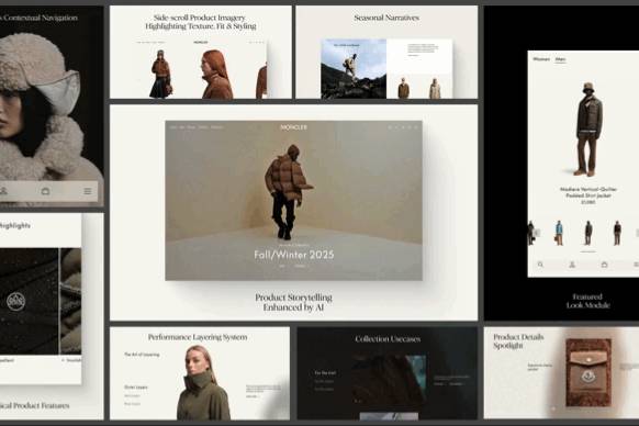 Moncler launches new AI-powered brand digital platform