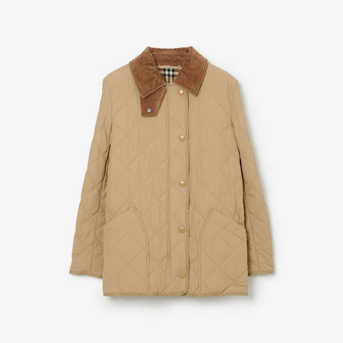 Diamond Quilted Thermoregulated Barn Jacket | Burberry