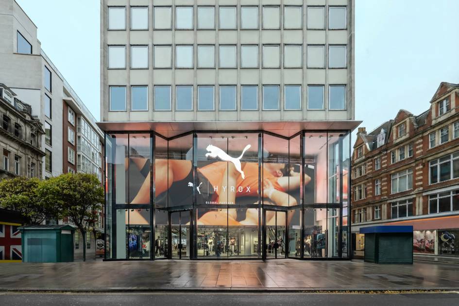 Puma opens largest European flagship on Oxford Street