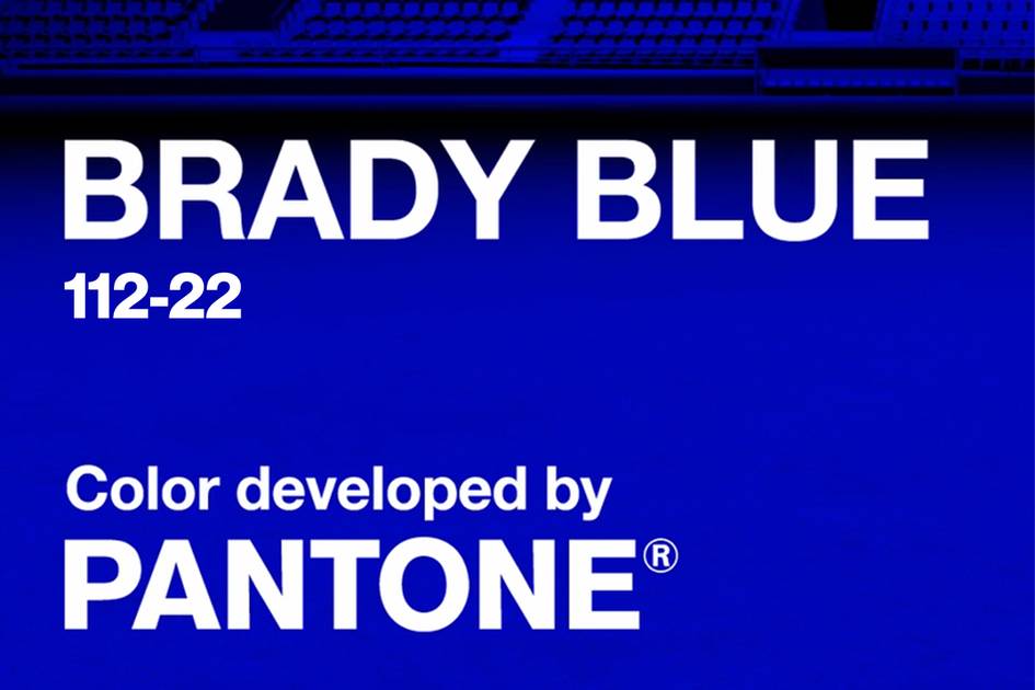 Brady partners with Pantone to create Brady Blue