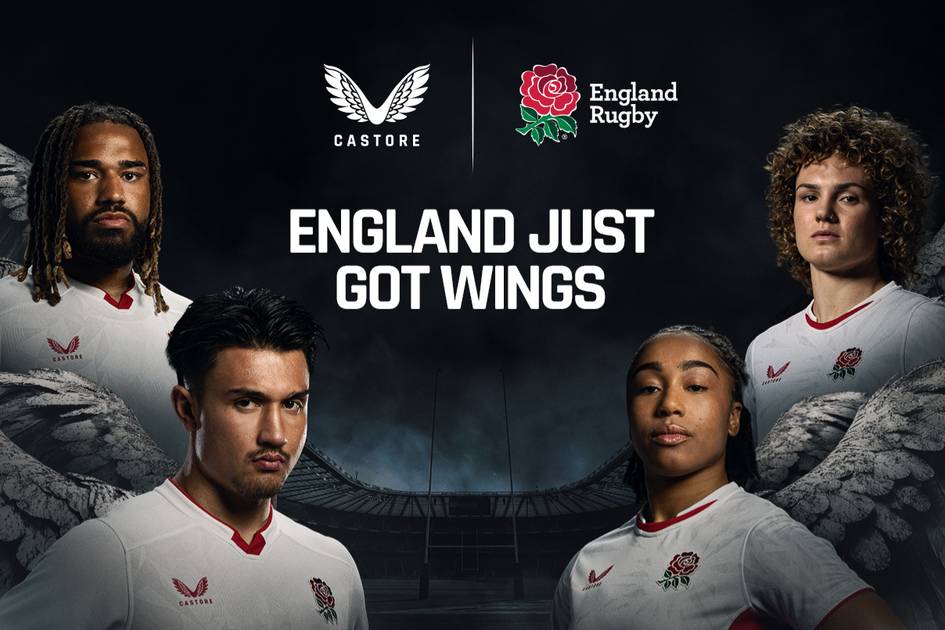 Castore adds England Rugby to growing portfolio
