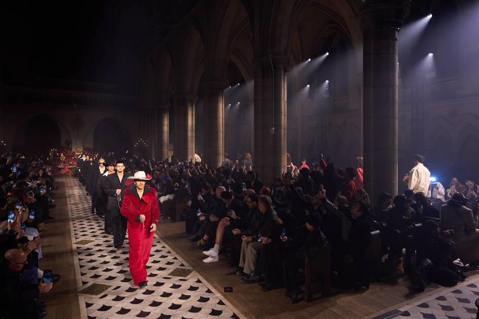 US designer Willy Chavarría debuts in Paris with a militant anti-Trump ...