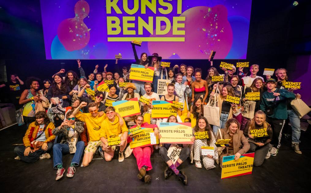 Luca Berger mode-winnaar van Kunstbende 2021