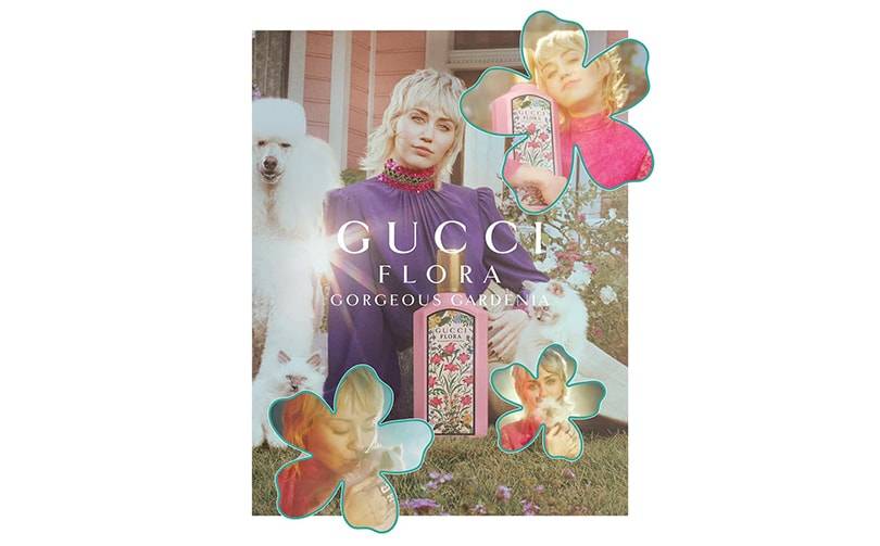 Video: Miley Cyrus in Gucci's Flora Fantasy campaign