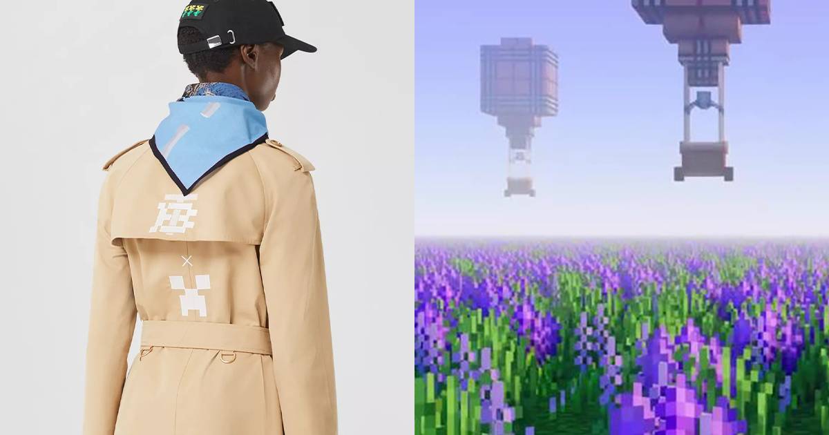 Burberry se crece en el terreno “gamer” con una colaboración con Minecraft