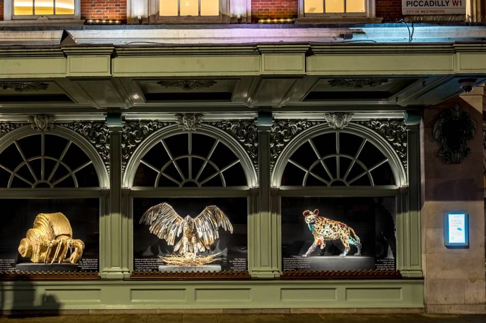 Fortnum & Mason’s autumn windows blend sustainability with sculptural ...