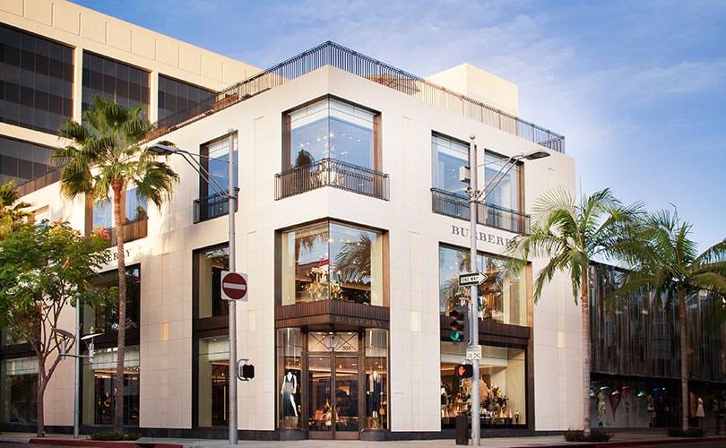 Burberry opens LA flagship on Rodeo Drive