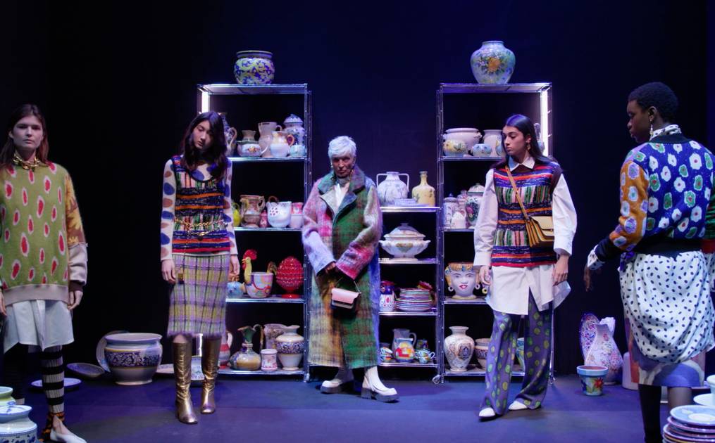 Creative knitwear design students showcase collections with fashion film
