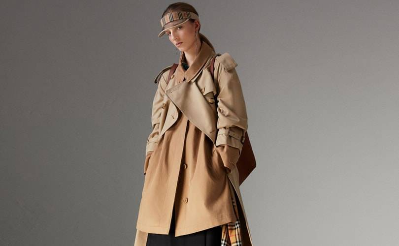 Why did Burberry destroy 28 million pounds of its goods?