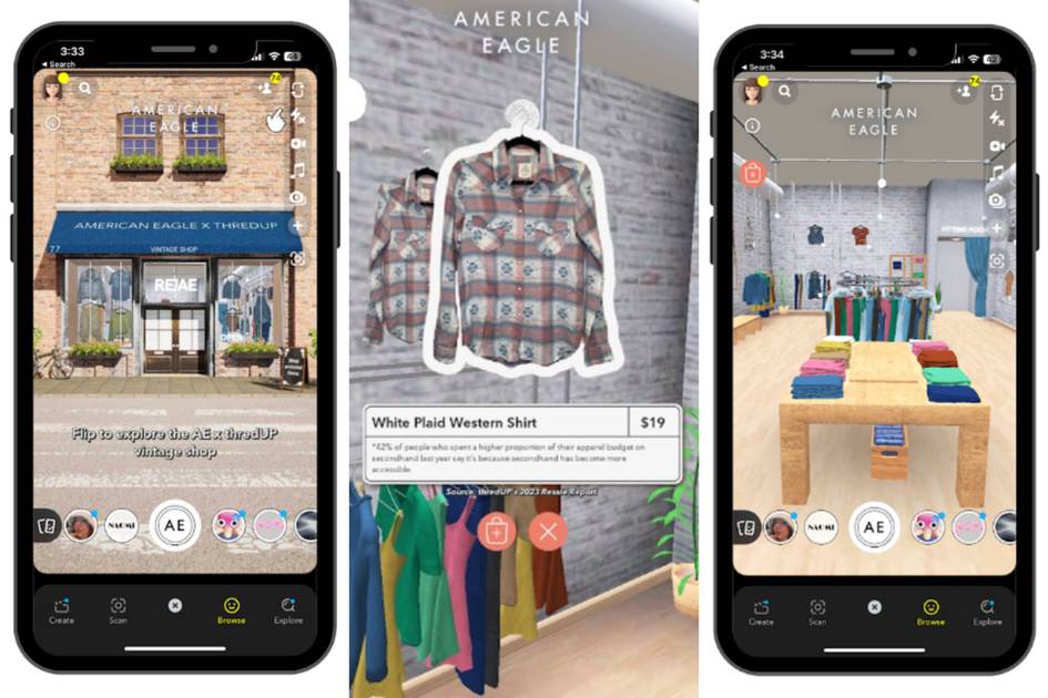 American Eagle Outfitters launches resale with ThredUp