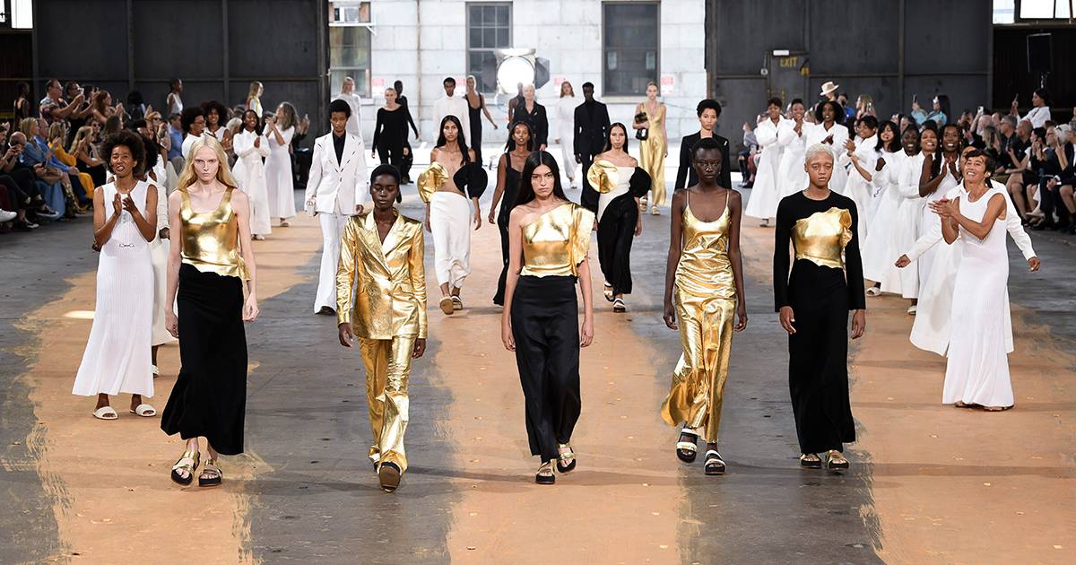 90s Glam and activism on display at New York Fashion Week