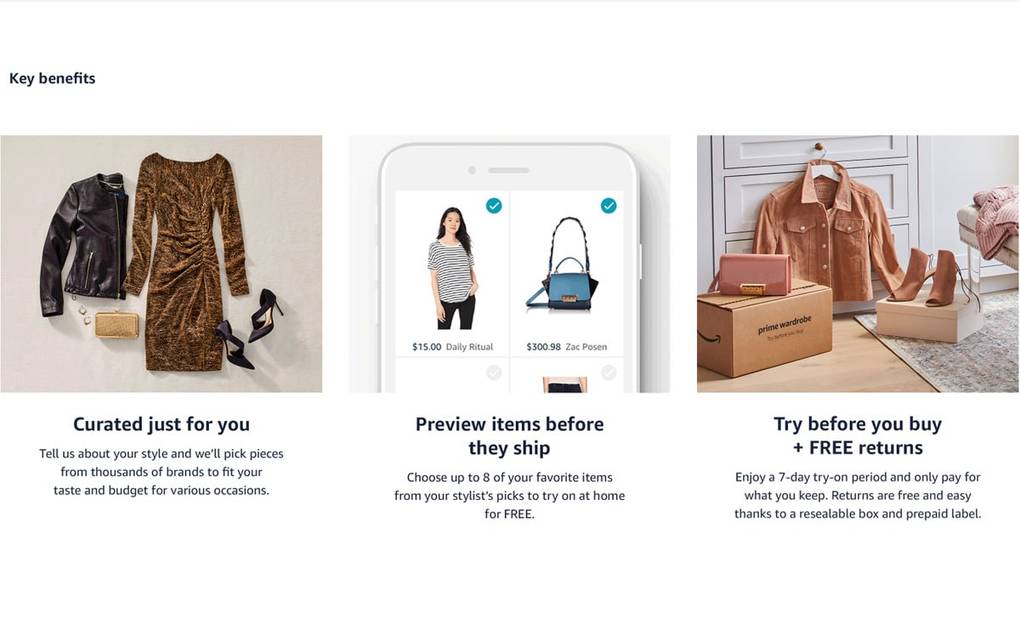 Amazon launches Prime personal shopping service