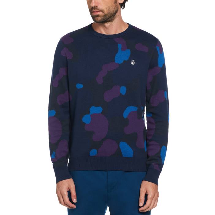 Men's Camo Print Sweater | Original Penguin