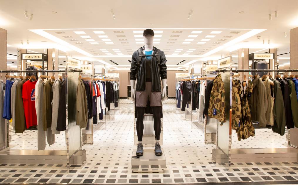 Harrods opens dedicated sportswear room on revamped men’s floor