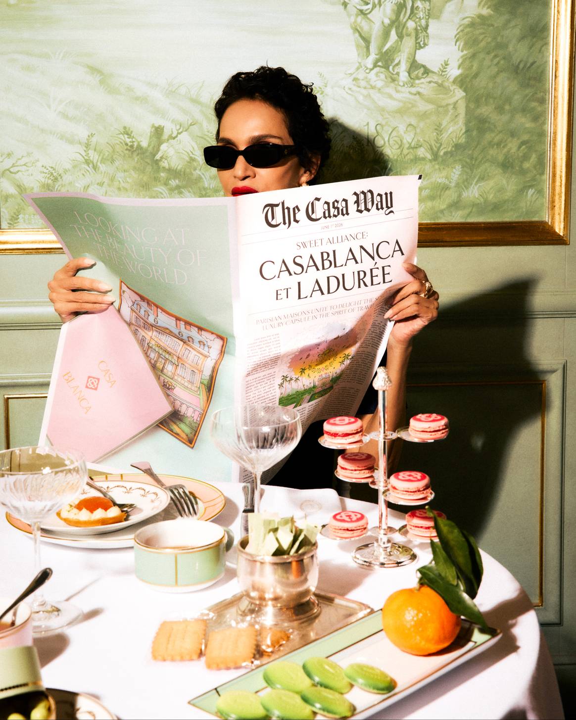 Ladurée x Casablanca: “When fashion meets indulgence”