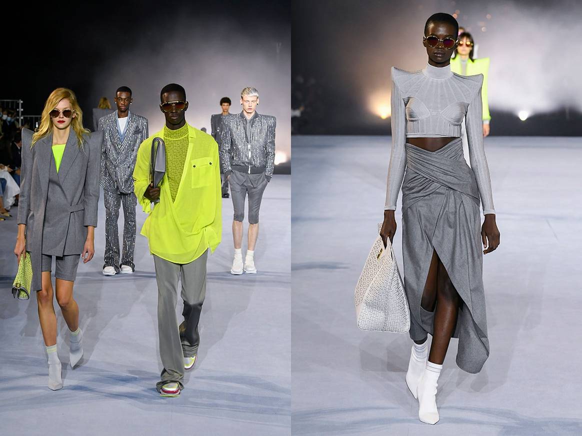 Spotted on the catwalk: Pantone's colors of the year 2021