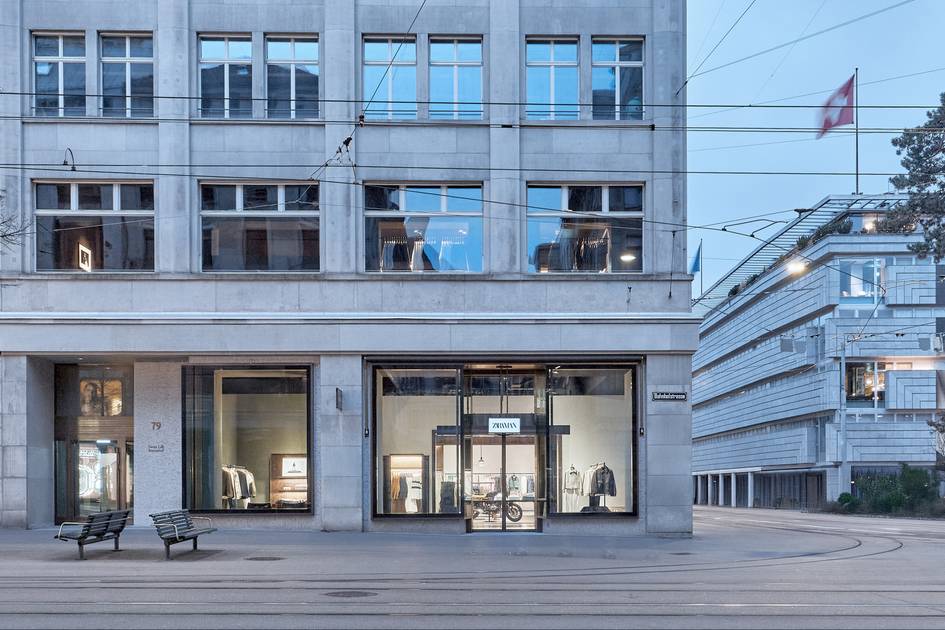 Zara Man eröffnet Flagship-Store in Zürich