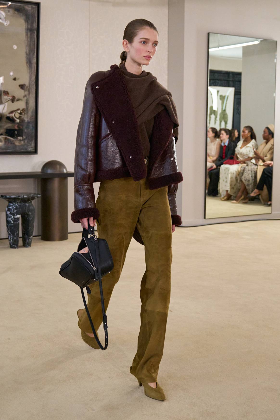 NYFW FW26 Color trends: Yellow ochre, moss green, shades of brown and more