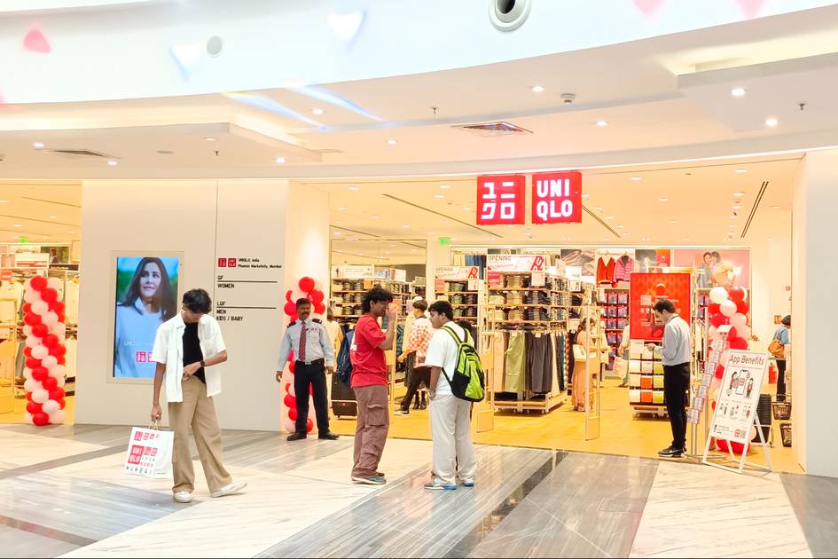 In pictures: opening of Uniqlo’s first store in Mumbai