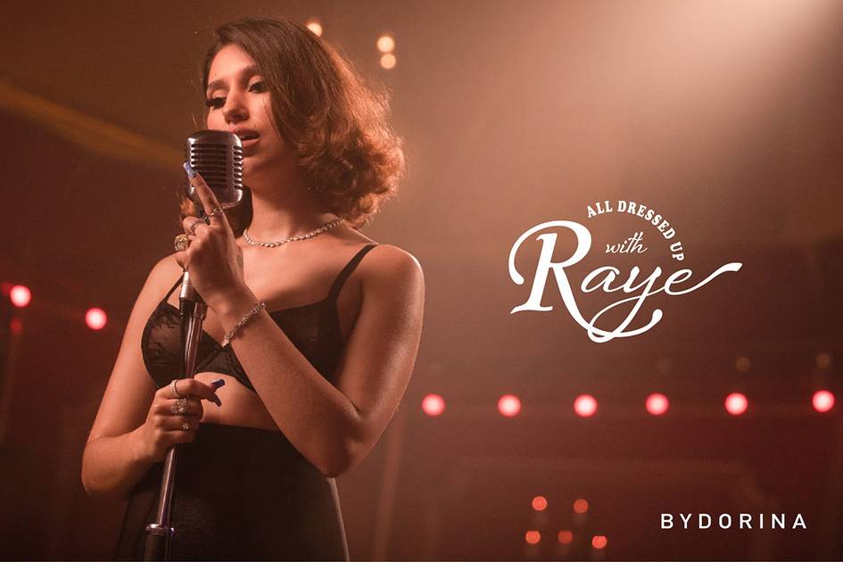 All dressed up with Raye