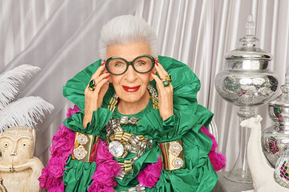Nalatenschap mode-icoon Iris Apfel wordt geveild