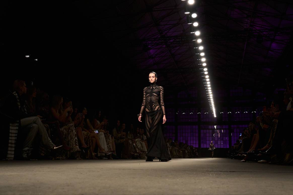 For Roberto Cavalli designer, dreams come in all black