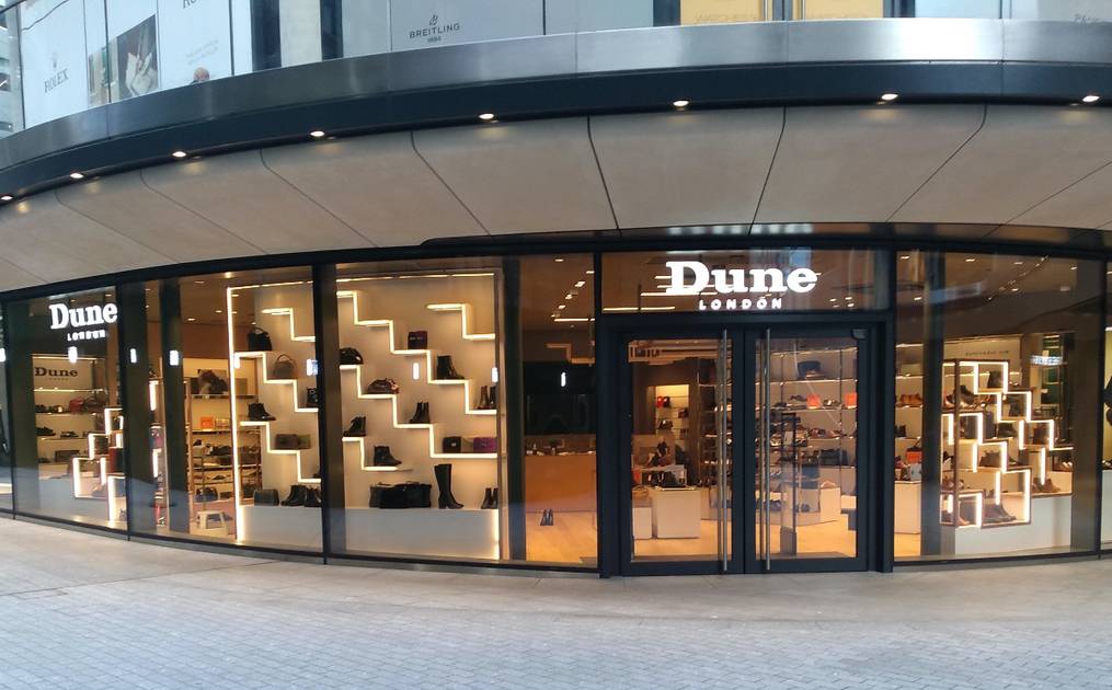Dune opens new flagship store in London