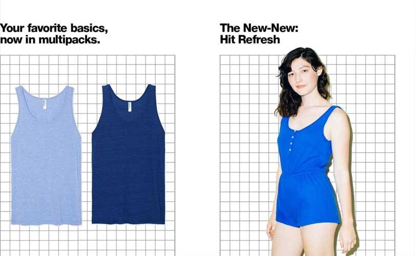 American Apparel returns to basics with global relaunch