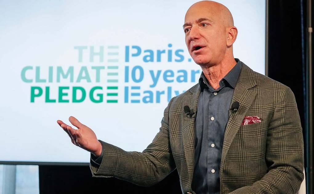 Amazon's Jeff Bezos announces new climate change pledge