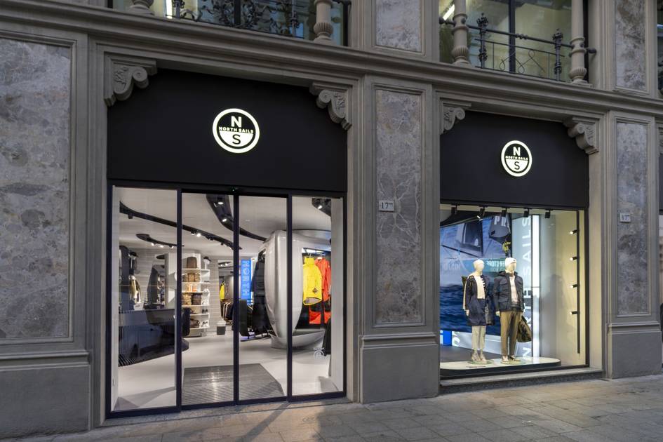 North Sails ha aperto un flagship store a Milano, in via Dante