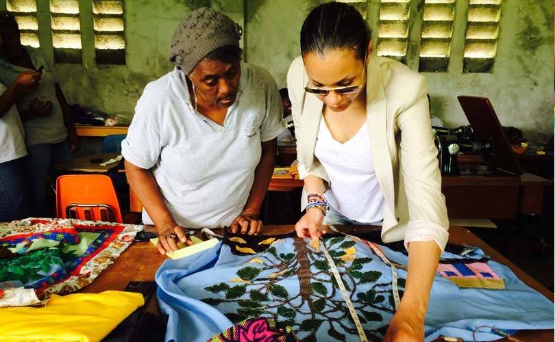 Haiti artisans embrace ethical fashion