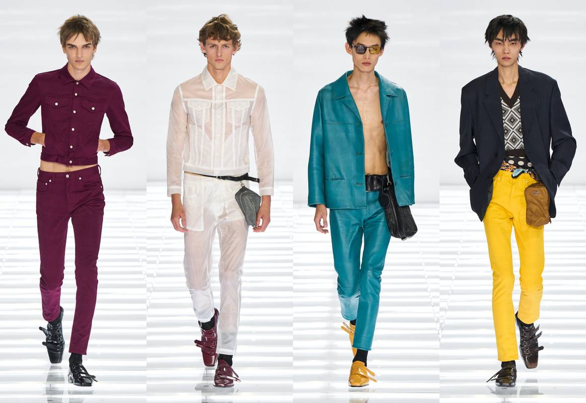 Prada maintains clean lines for spring/summer 2027