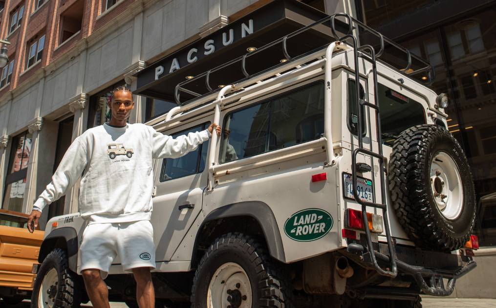 Pacsun and Land Rover collaborate on pre-autumn campaign