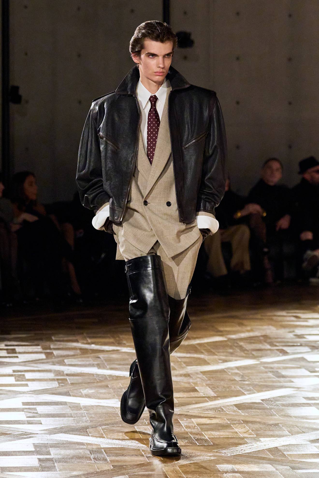 Saint Laurent FW25 Menswear - Worldwide Fashion Design Lookbook