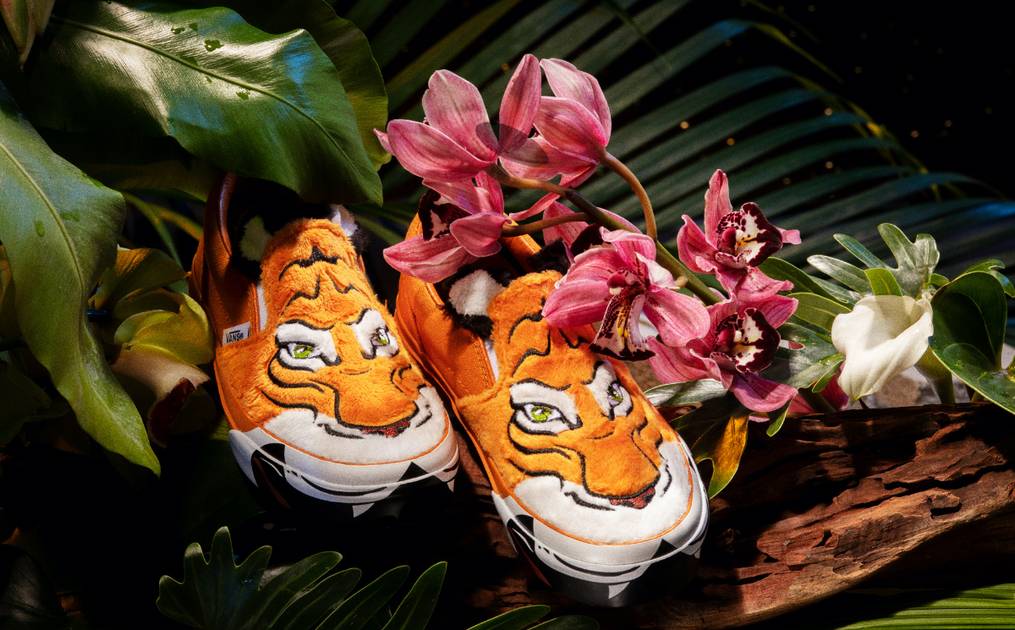 Vans teams up with Discovery on tiger-inspired collection