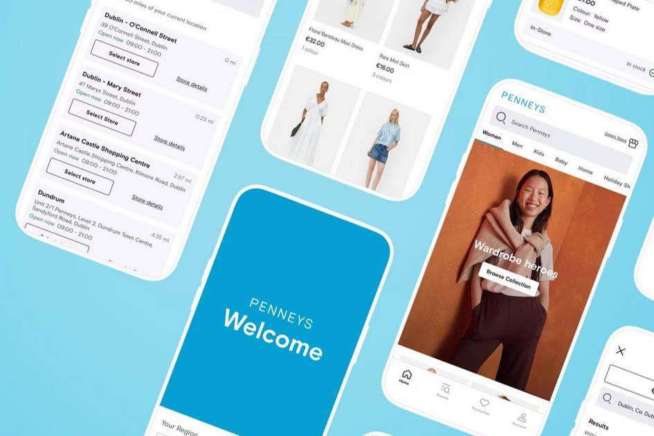 Primark lance sa première application mobile, d’abord en Irlande et en ...