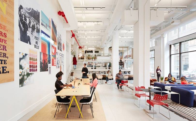 Company behind co-working space WeWork launches retail concept in NY