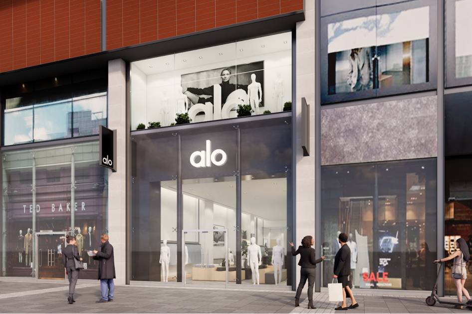 Alo Yoga is deepening its presence in the UK with four new stores